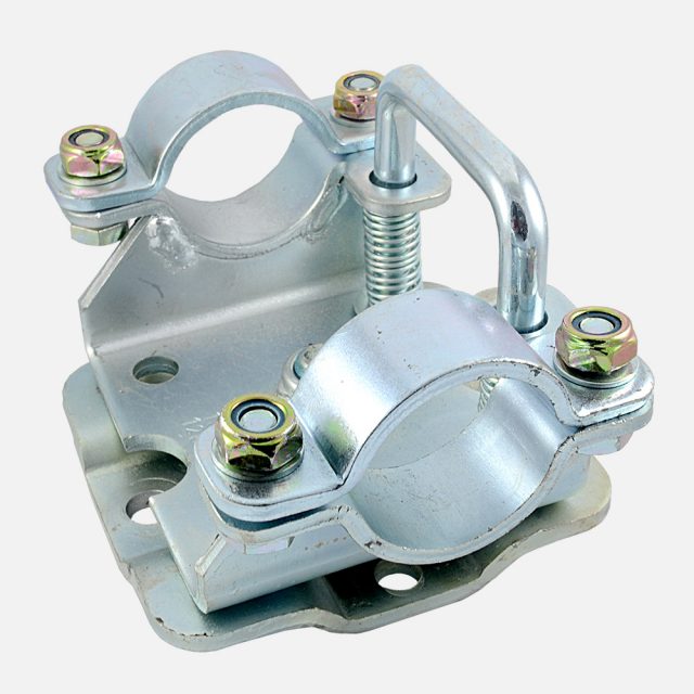 JOCKEY WHEEL SWIVEL BRACKET 48MM | Boss Cabins Parts Store