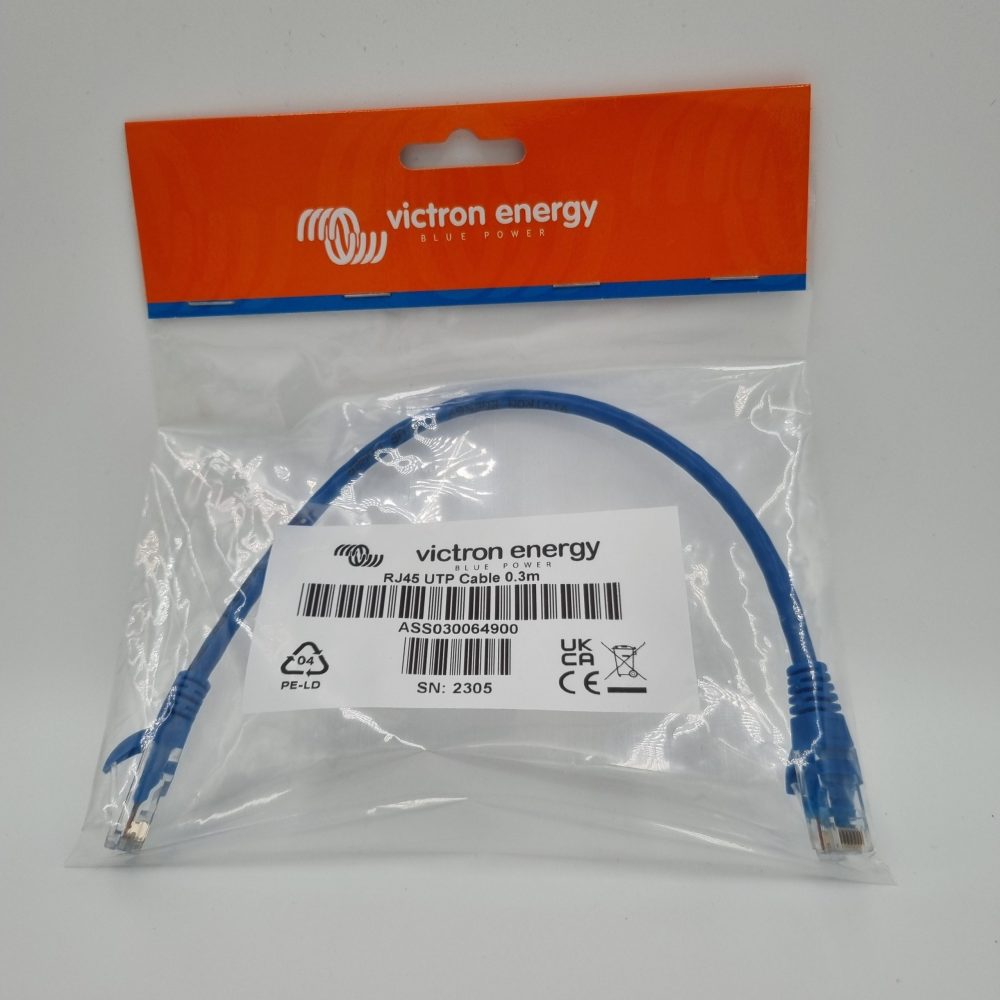 VICTRON RJ45 UTP CABLE - 0.3M | Boss Cabins Parts Store