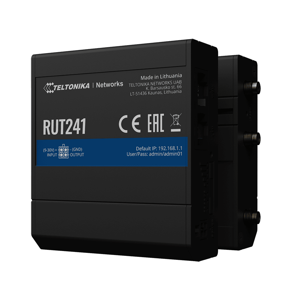 TELTONIKA RUT241 INDUSTRIAL LTE ROUTER | Boss Cabins Parts Store